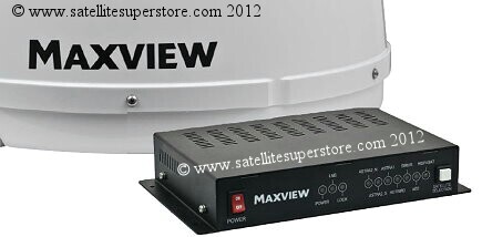 Automatic satellite dishes for motorhomes. Maxview Mark 2 B2590 crank ...