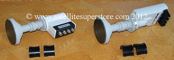 Raven feedhorns. Feedhorn for satellite dish. Ku band feedhorns. C Band ...