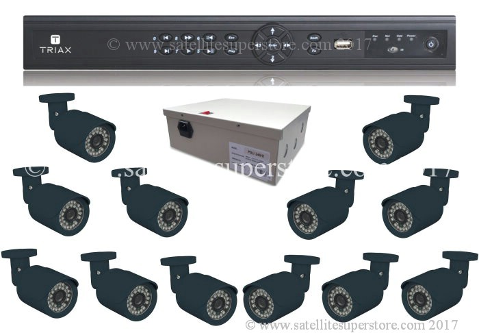 CCTV camera kits. 4 camera cctv kit, 8 camera CCTV kit, 16 camera CCTV ...