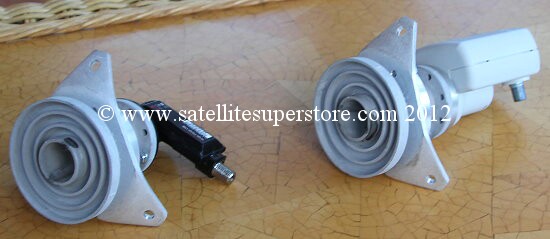 Universal feedhorns. Feedhorn for satellite dish. Ku band feedhorns. C ...